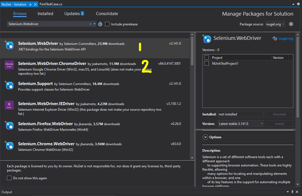 Writing your first Test Framework in C# - The Quality Duck